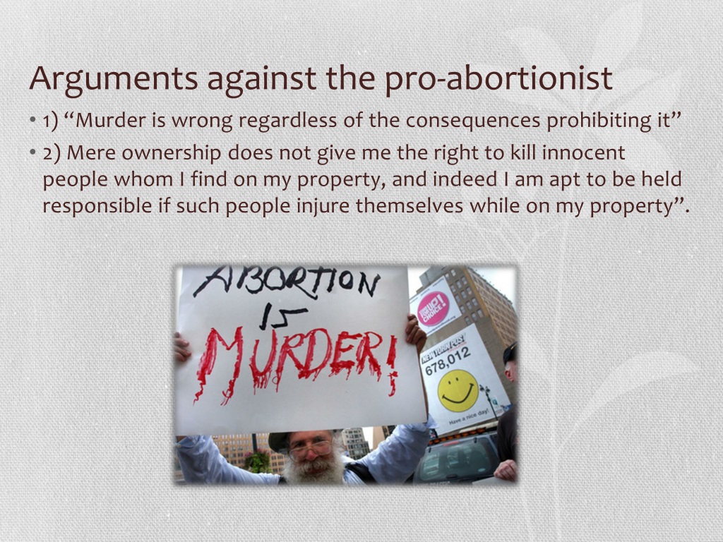 PPT - “On the moral and legal status of abortion” by Mary Anne Warren ...