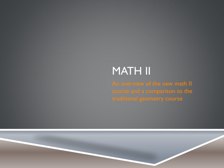 PPT - Math II PowerPoint Presentation, free download - ID:1532883