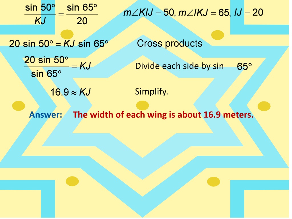 PPT - 8-6 The Law of S ines and Law of Cosines PowerPoint Presentation ...