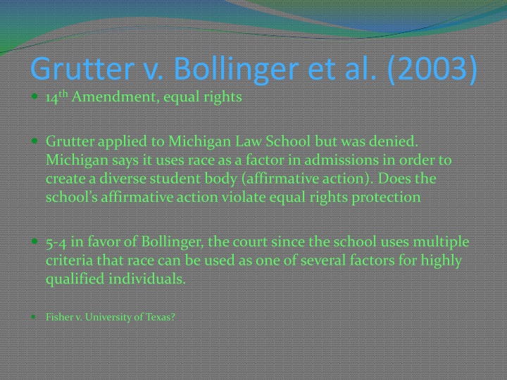 PPT - Supreme Court Cases PowerPoint Presentation - ID:1533233
