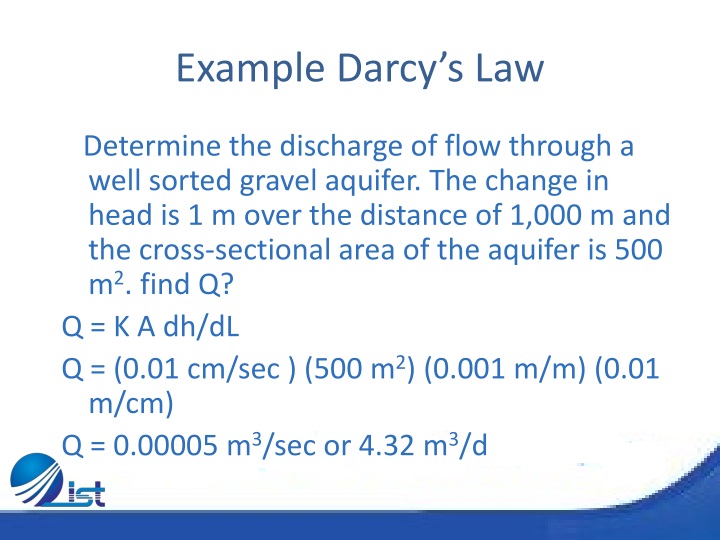 PPT - Groundwater Hydrology PowerPoint Presentation - ID:1534164