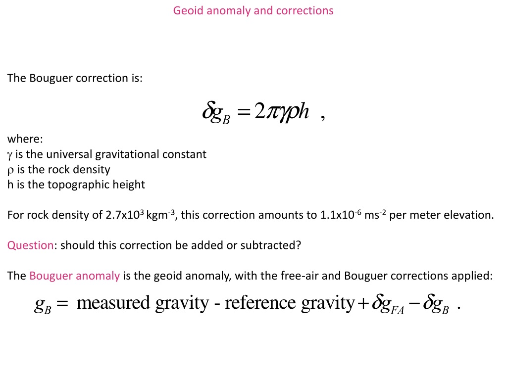 PPT - Newton ’ s law of universal gravitation : where: F is the force ...