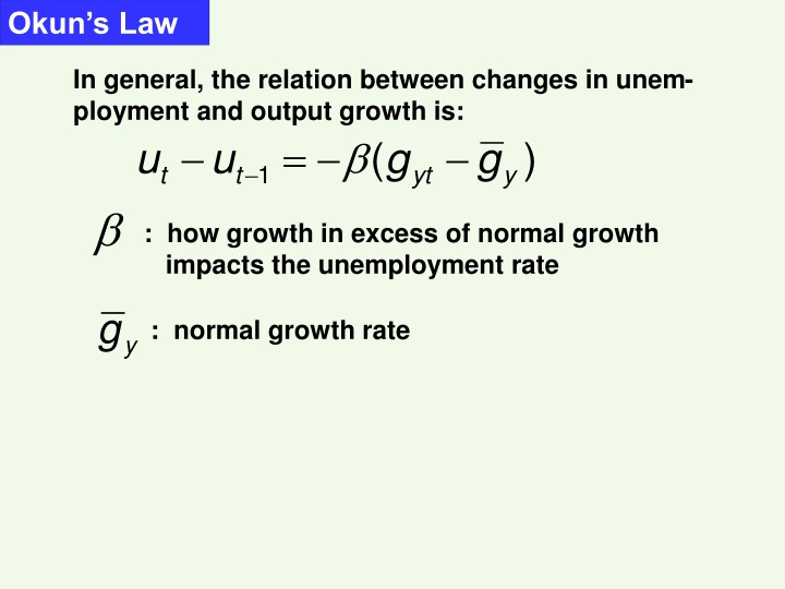 PPT - Output, Unemployment, & Inflation PowerPoint Presentation - ID ...