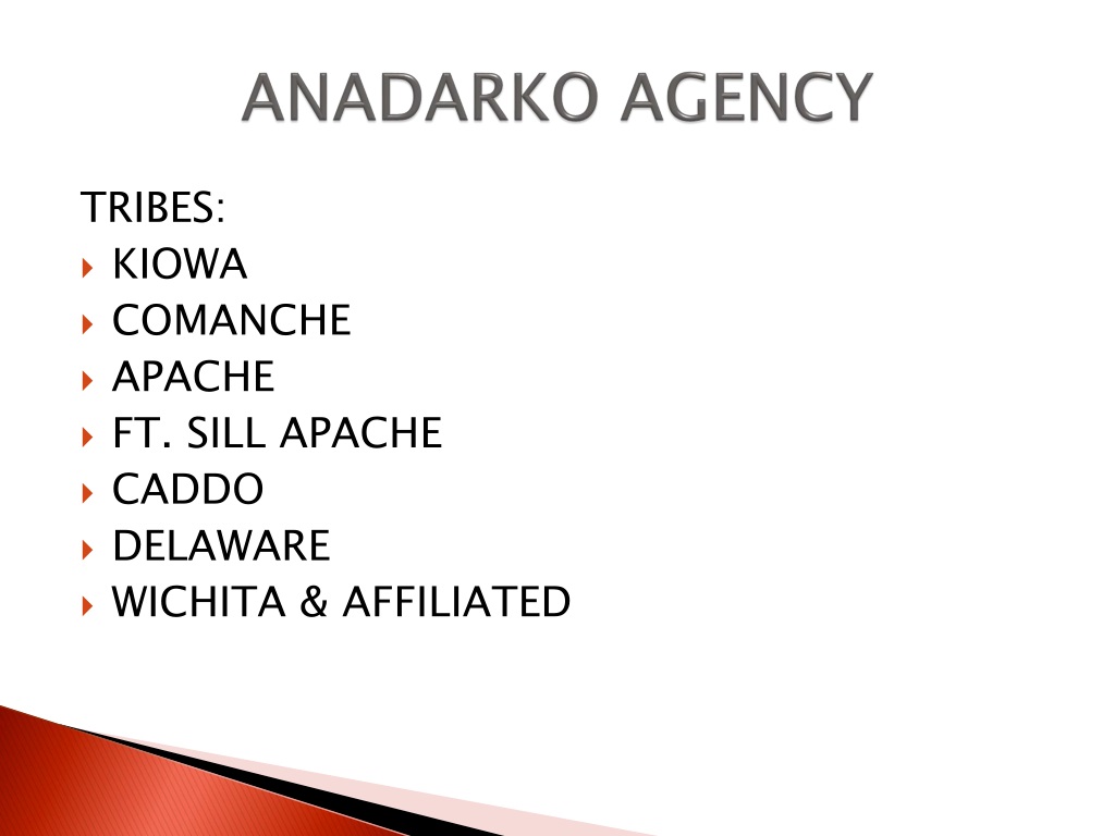 PPT - Bureau of Indian Affairs Southern Plains Regional Office ...