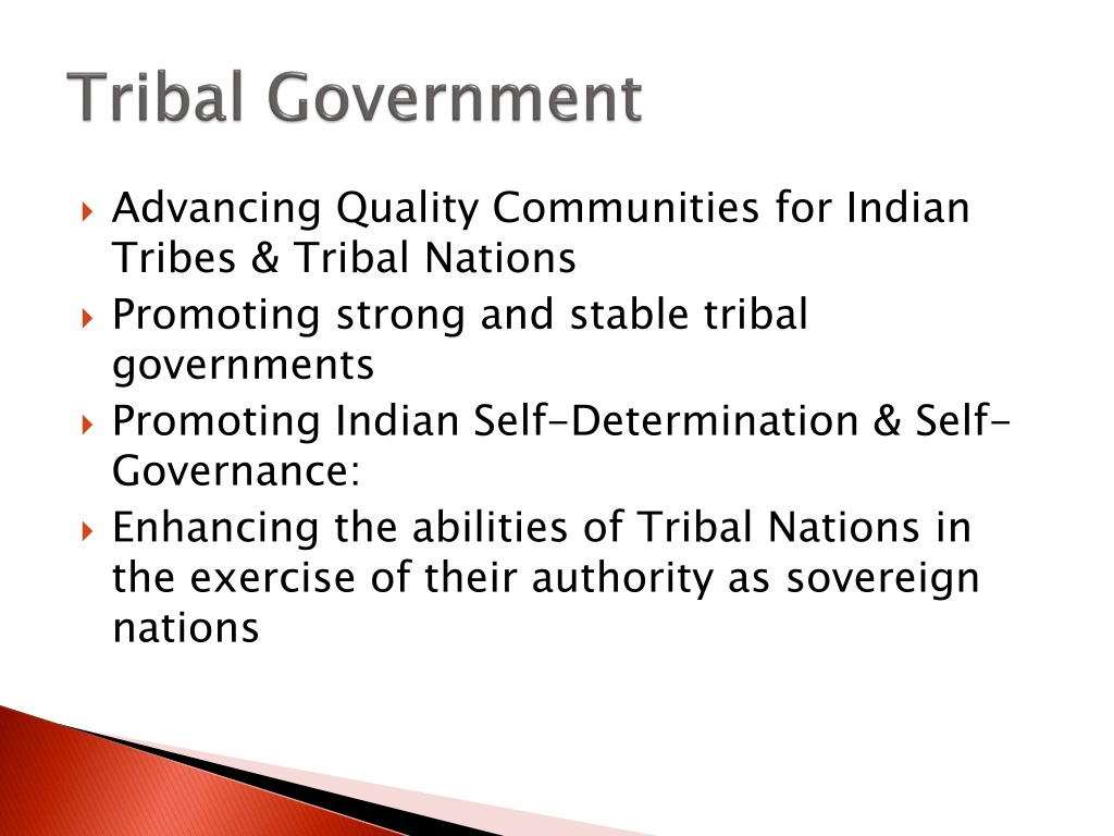 PPT - Bureau of Indian Affairs Southern Plains Regional Office ...