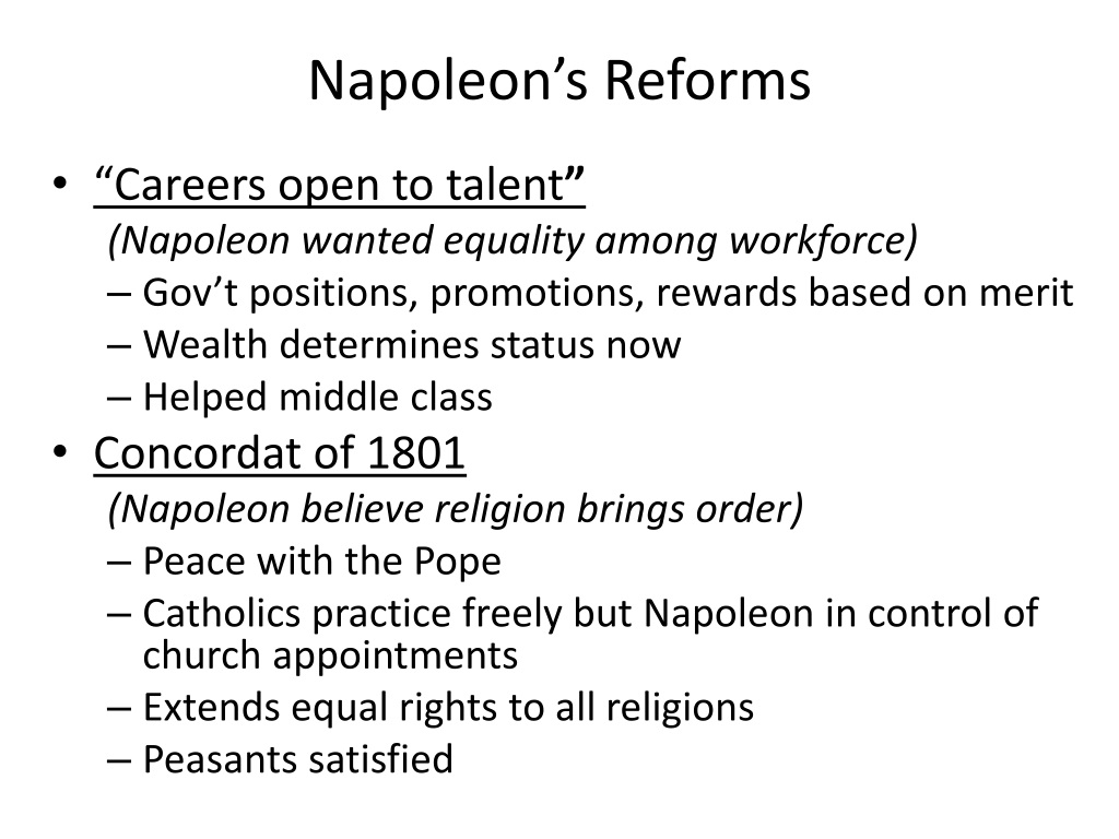 PPT - Unit 7: Napoleon, Congress of Vienna & Nationalist Revolutions ...