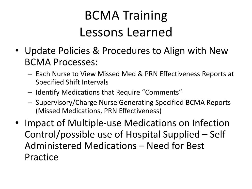 PPT - Northern Navajo Medical Center BCMA Deployment Site Visit “No ...