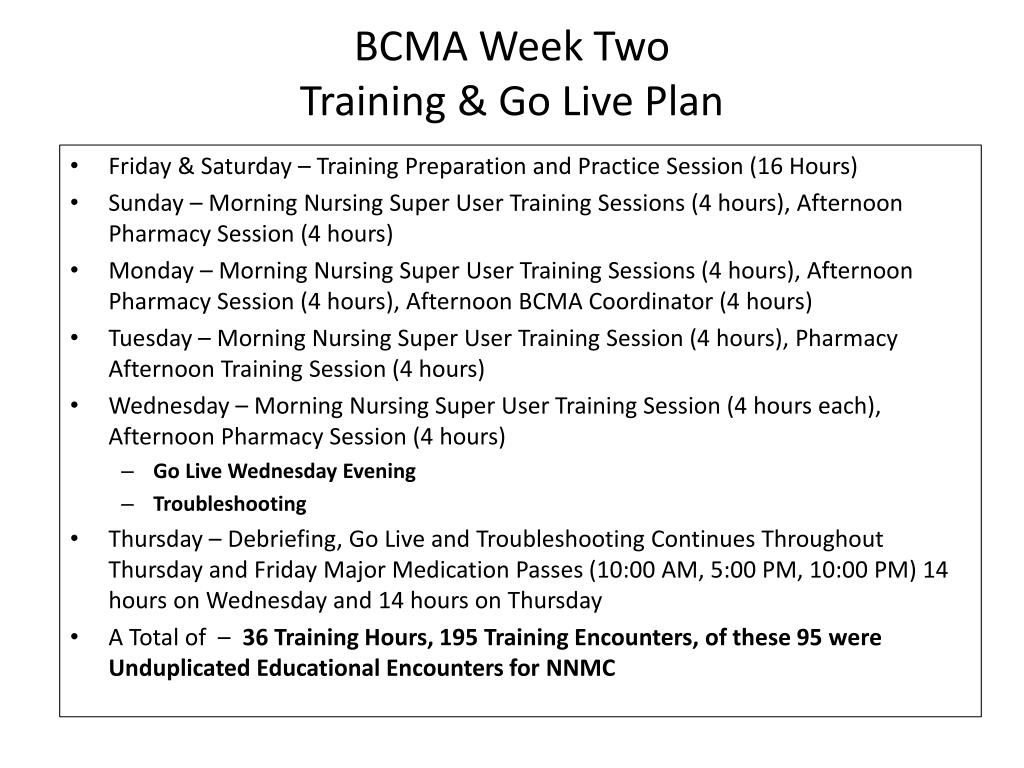 PPT - Northern Navajo Medical Center BCMA Deployment Site Visit “No ...