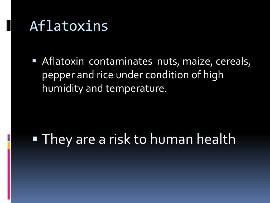 PPT - AFLATOXINS AND HUMAN HEALTH: PRESENTATION TO TANZANIA AFLATOXIN ...
