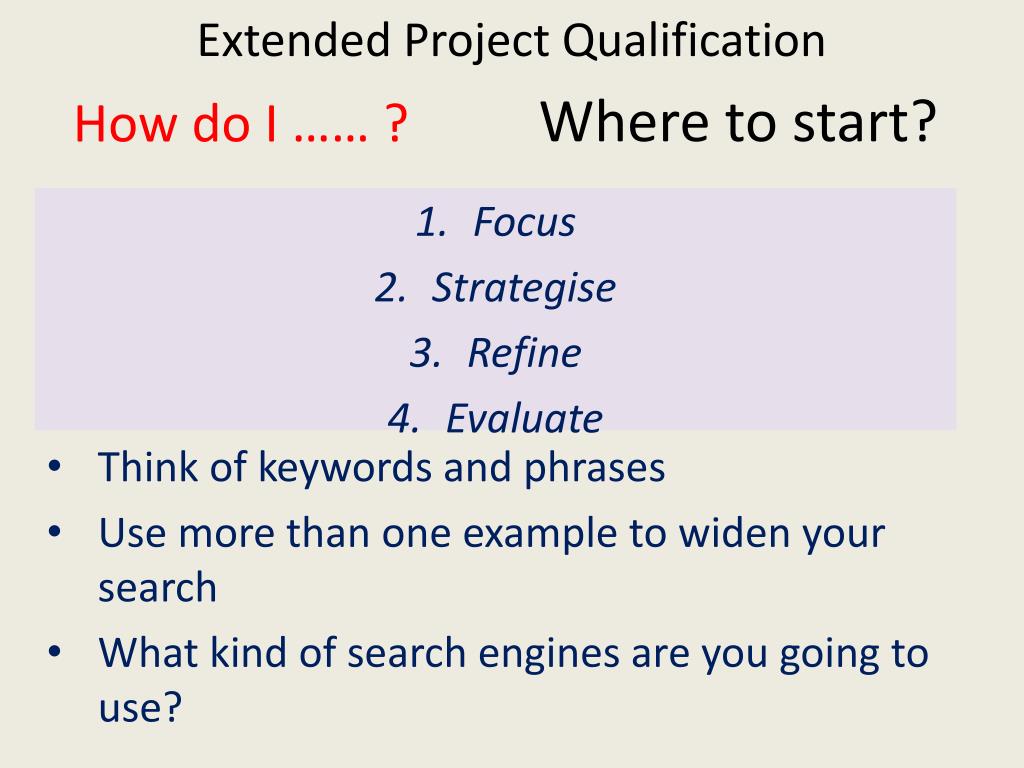 PPT - Extended Project Qualification PowerPoint Presentation, free ... PPT - Extended Project Qualification PowerPoint Presentation, free ...