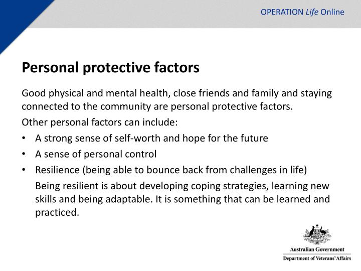 PPT - Protective factors against suicide PowerPoint Presentation - ID ...