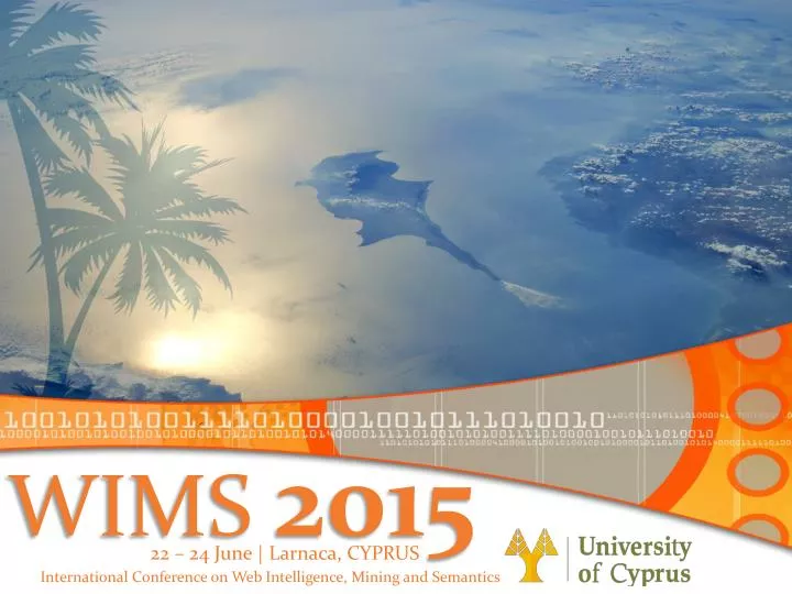 PPT - WIMS 2015 PowerPoint Presentation, free download - ID:1536119