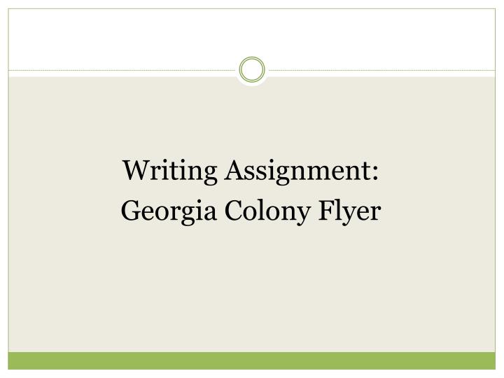 PPT - The Start of The Georgia Colony PowerPoint Presentation - ID:1536305