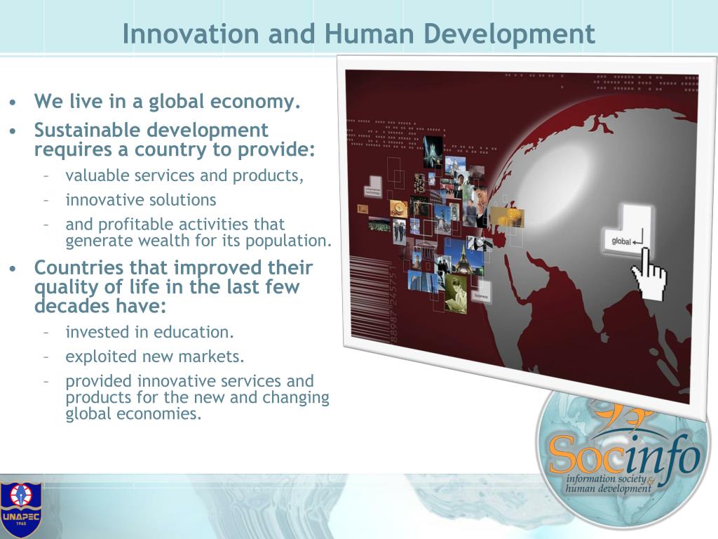 PPT - Innovation, Social Entrepreneurship and Human Development ...