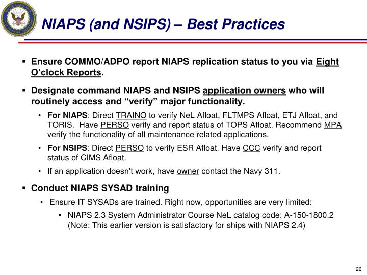 PPT - Navy Career Tools in the afloat environment for Prospective COs ...
