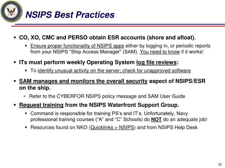 PPT - Navy Career Tools in the afloat environment for Prospective COs ...