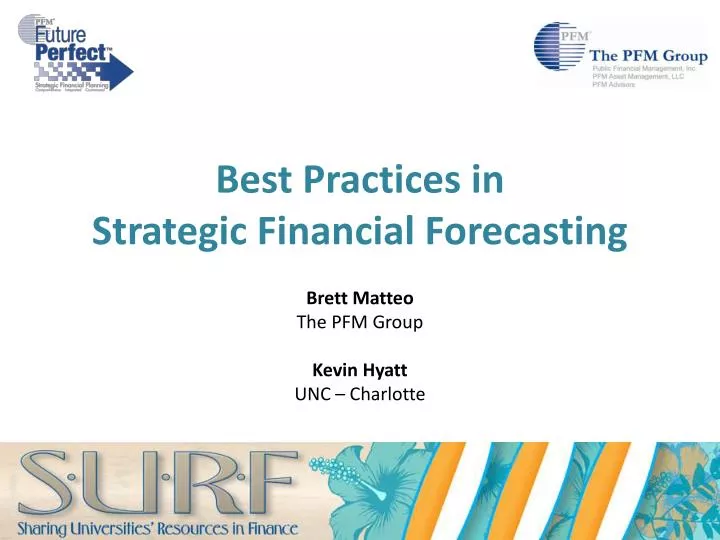 PPT - Best Practices in Strategic Financial Forecasting PowerPoint ...