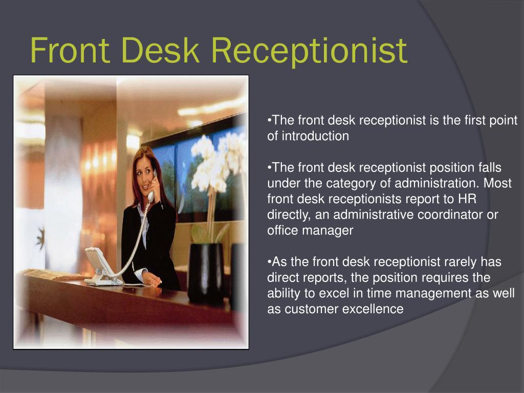 PPT - Le Bon Sejour Hotel Front Desk Clerk PowerPoint Presentation ...