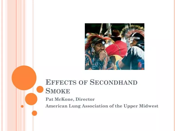 Ppt Effects Of Secondhand Smoke Powerpoint Presentation Free