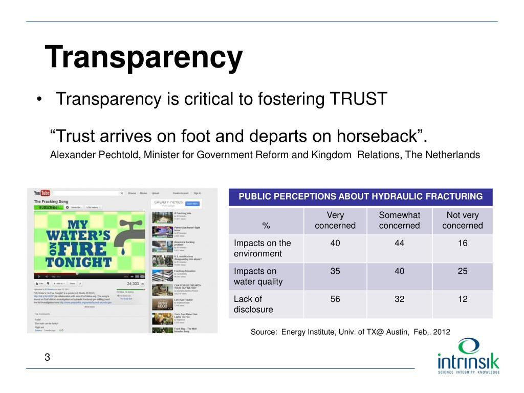 PPT - Transparency, Risk Communication and Stakeholder Engagement for a ...