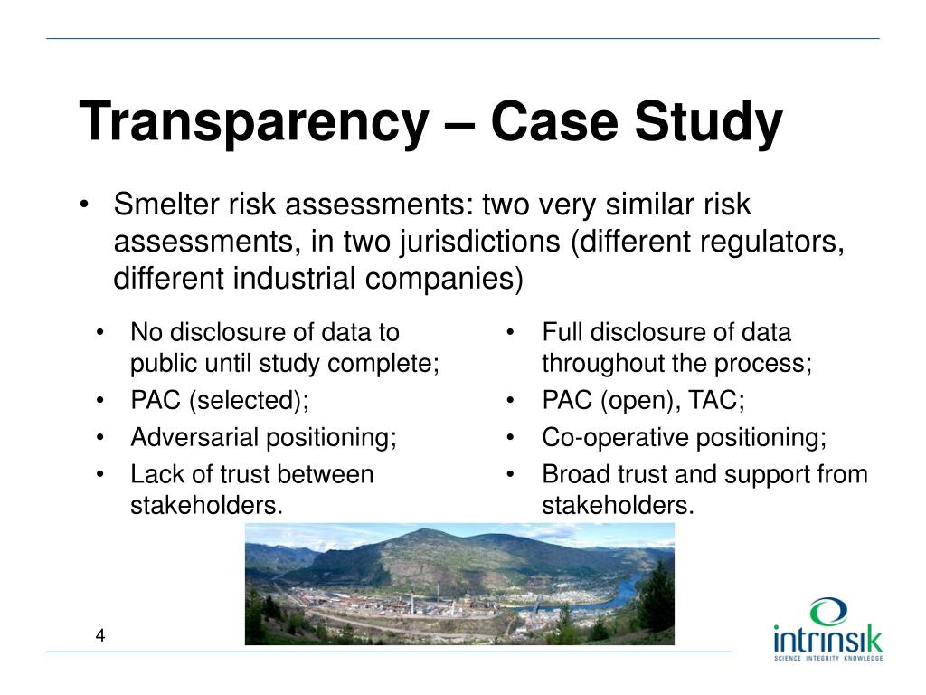 PPT - Transparency, Risk Communication and Stakeholder Engagement for a ...