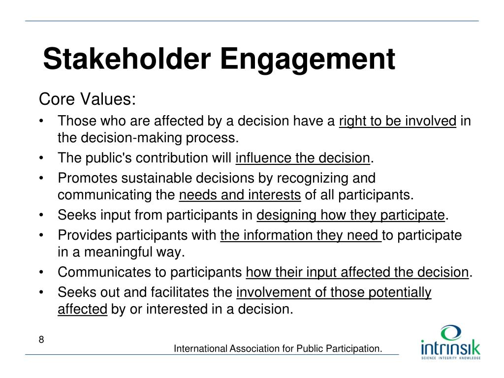 PPT - Transparency, Risk Communication and Stakeholder Engagement for a ...