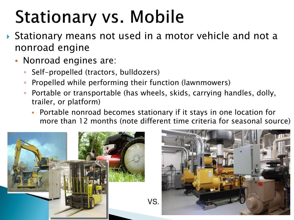 PPT - EPA's Air Quality Regulations for Stationary Reciprocating ...