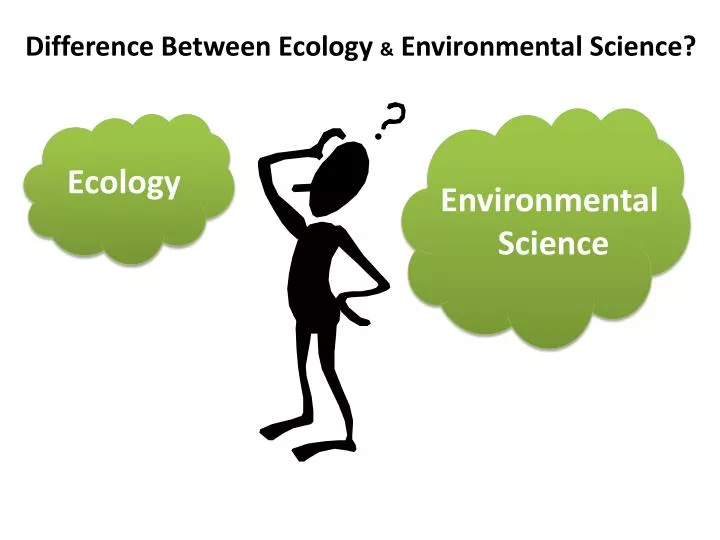PPT - Difference Between Ecology & Environmental Science? PowerPoint ...