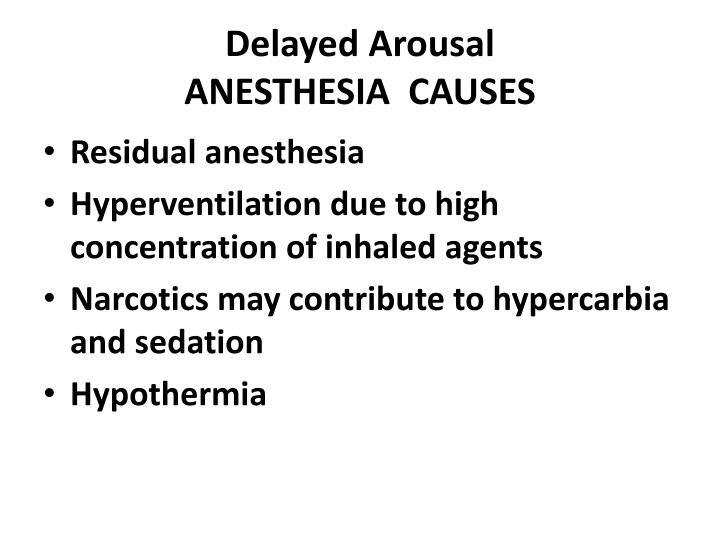 PPT - PeriAnesthesia Emergencies PowerPoint Presentation - ID:1538558