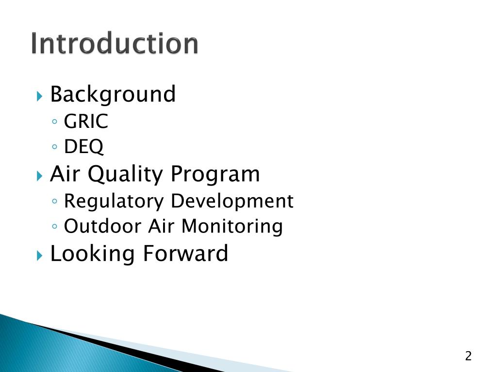PPT - Gila River Indian Community Department Of Environmental Quality ...