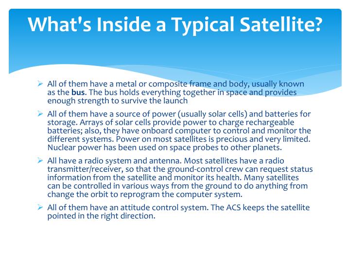 PPT - How Satellites Work PowerPoint Presentation - ID:1538955