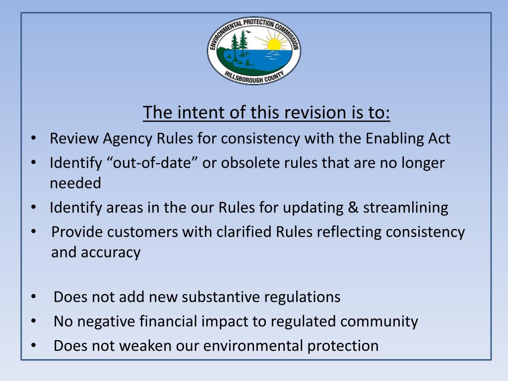 PPT - Environmental Protection Commission of Hillsborough County ...