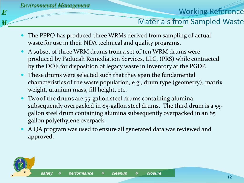 PPT - DOE PORTSMOUTH PADUCAH PROJECT OFFICE QUALITY SYSTEM FOR ...