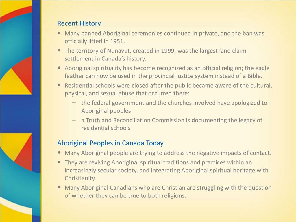 PPT - Chapter 3 The Story of Canadian Aboriginal Spirituality ...