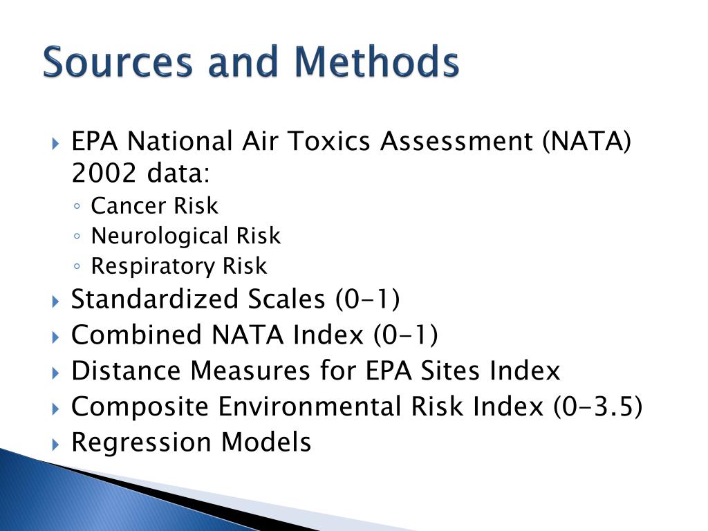 PPT - Air Pollution, EPA Sites of Concern and Environmental Justice in ...