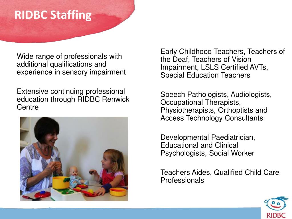 PPT - Melissa McCarthy Director RIDBC Educational Services Michelle ...