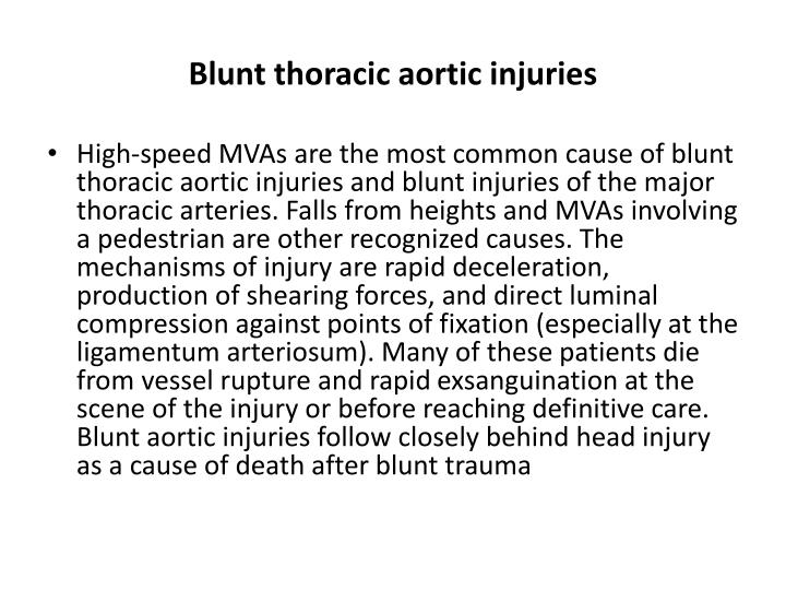 PPT - Blunt Chest Trauma PowerPoint Presentation - ID:1539669