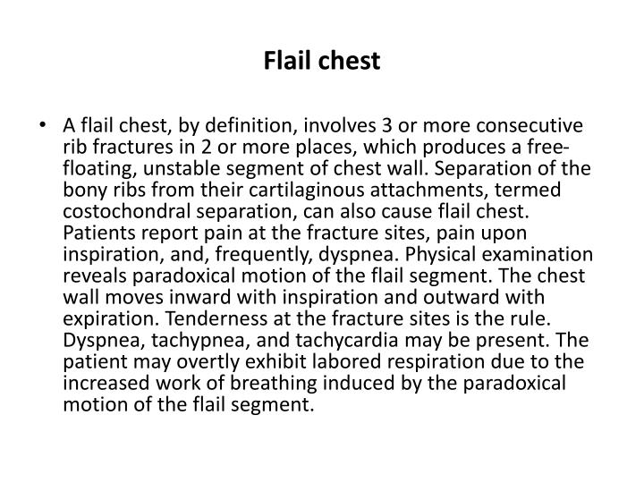 PPT - Blunt Chest Trauma PowerPoint Presentation - ID:1539669