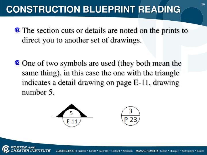 PPT - CONSTRUCTION BLUEPRINT READING PowerPoint Presentation - ID:1540033