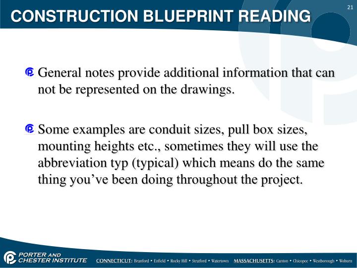 PPT - CONSTRUCTION BLUEPRINT READING PowerPoint Presentation - ID:1540033