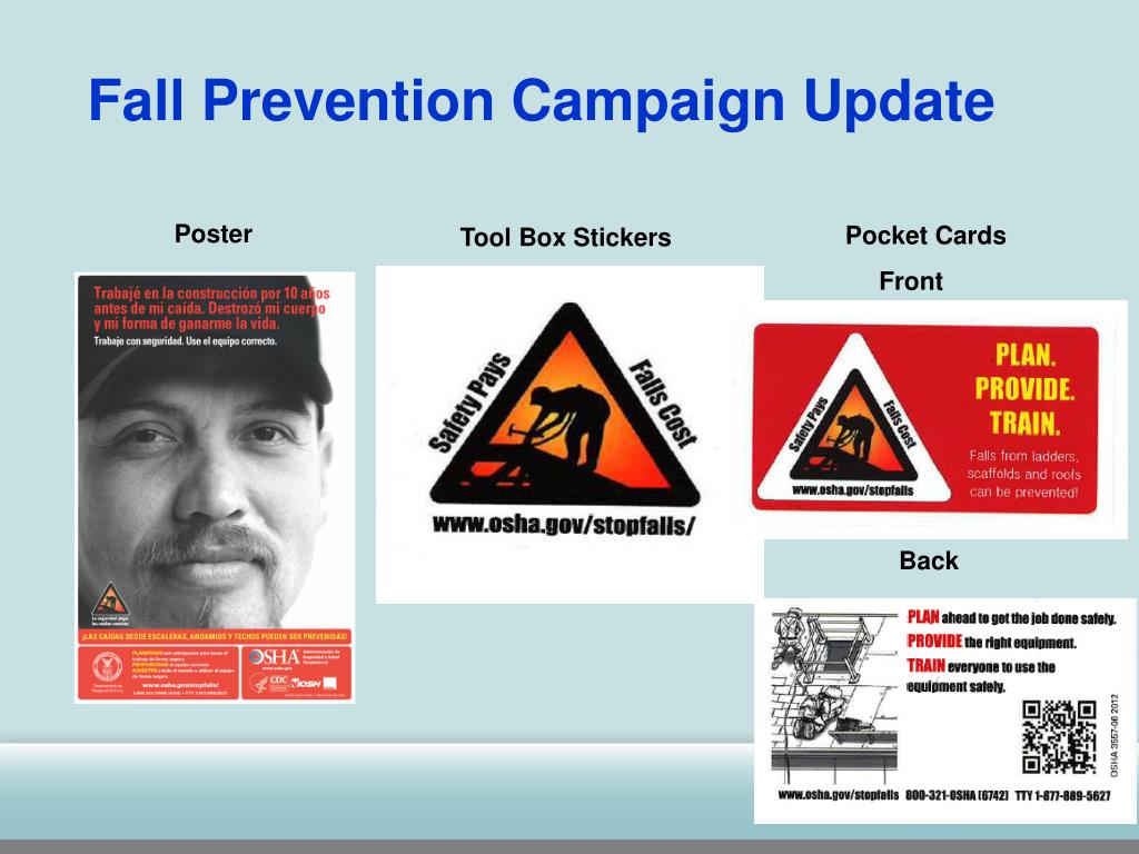 PPT - Safety Pays. Falls Cost. Preventing Falls in Construction ...