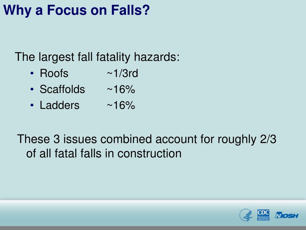 PPT - Safety Pays. Falls Cost. Preventing Falls in Construction ...