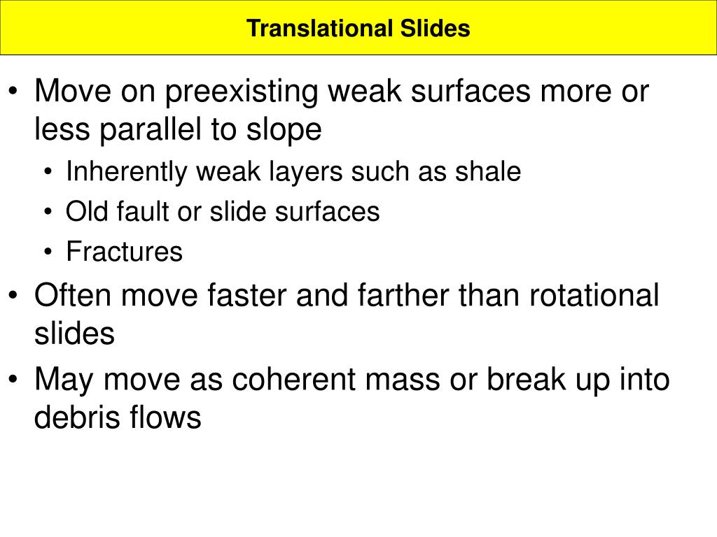 PPT - Natural Hazards and Disasters Chapter 8 Landslides and Other ...