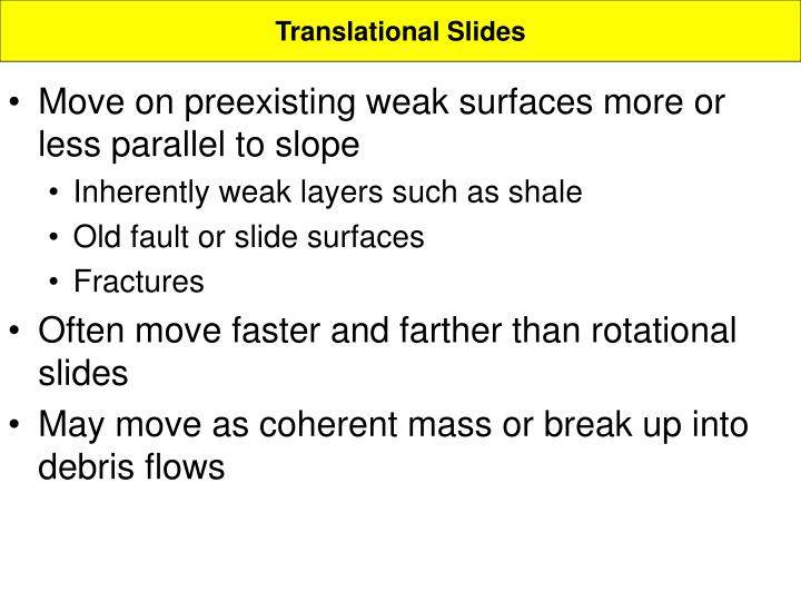 PPT - Natural Hazards and Disasters Chapter 8 Landslides and Other ...