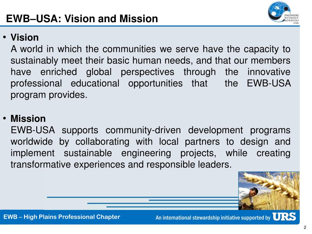 PPT - Engineers Without Borders–USA (EWB-USA) National Organization ...