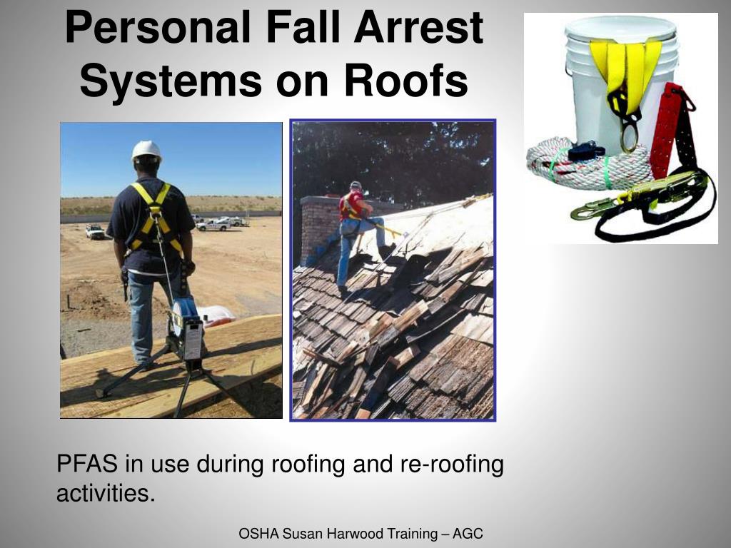 PPT - Fall Protection Susan Harwood Grant Training Program 2013 Wood ...