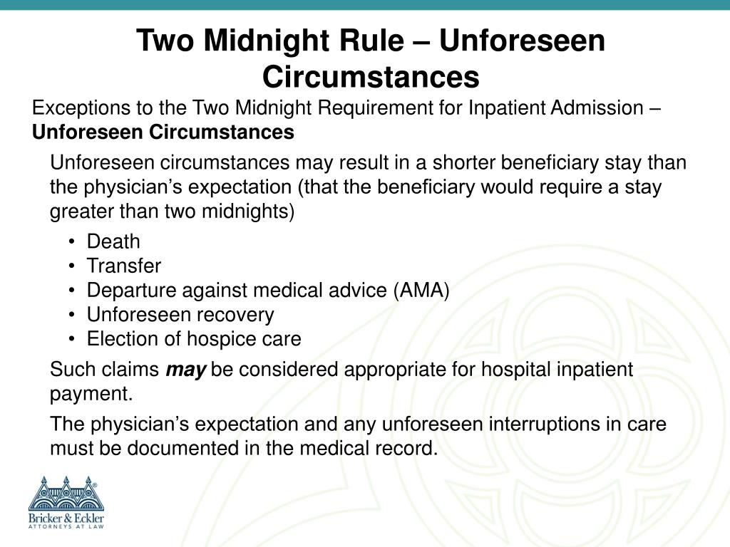 Medicare Two Midnight Rule 2024 - Daile Henrieta Medicare Two Midnight Rule 2024 - Daile Henrieta