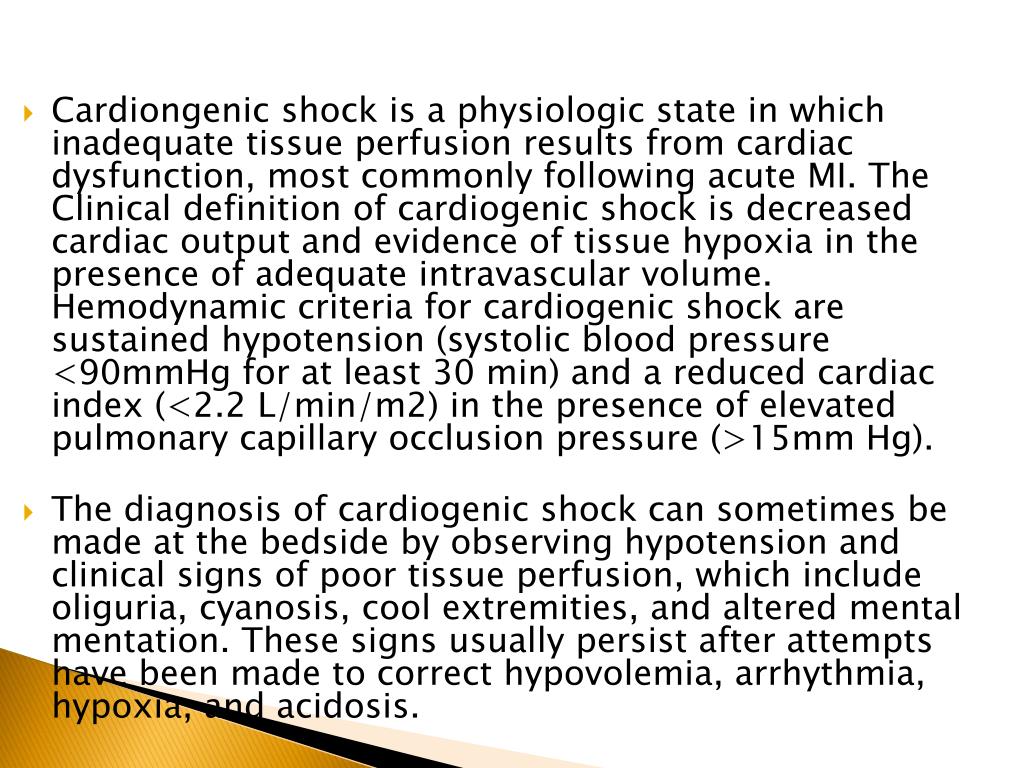PPT - Cardiogenic Shock By Fritzanella Lafond PowerPoint Presentation ...