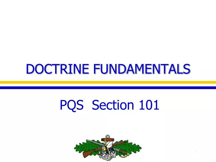 PPT - DOCTRINE FUNDAMENTALS PowerPoint Presentation, free download - ID ...