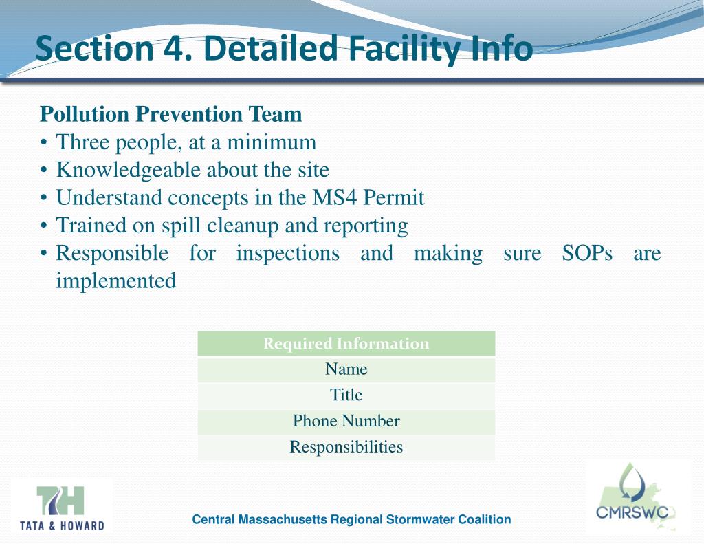 PPT - Part 6 Stormwater Pollution Prevention Plan ( SWPPP) Training ...